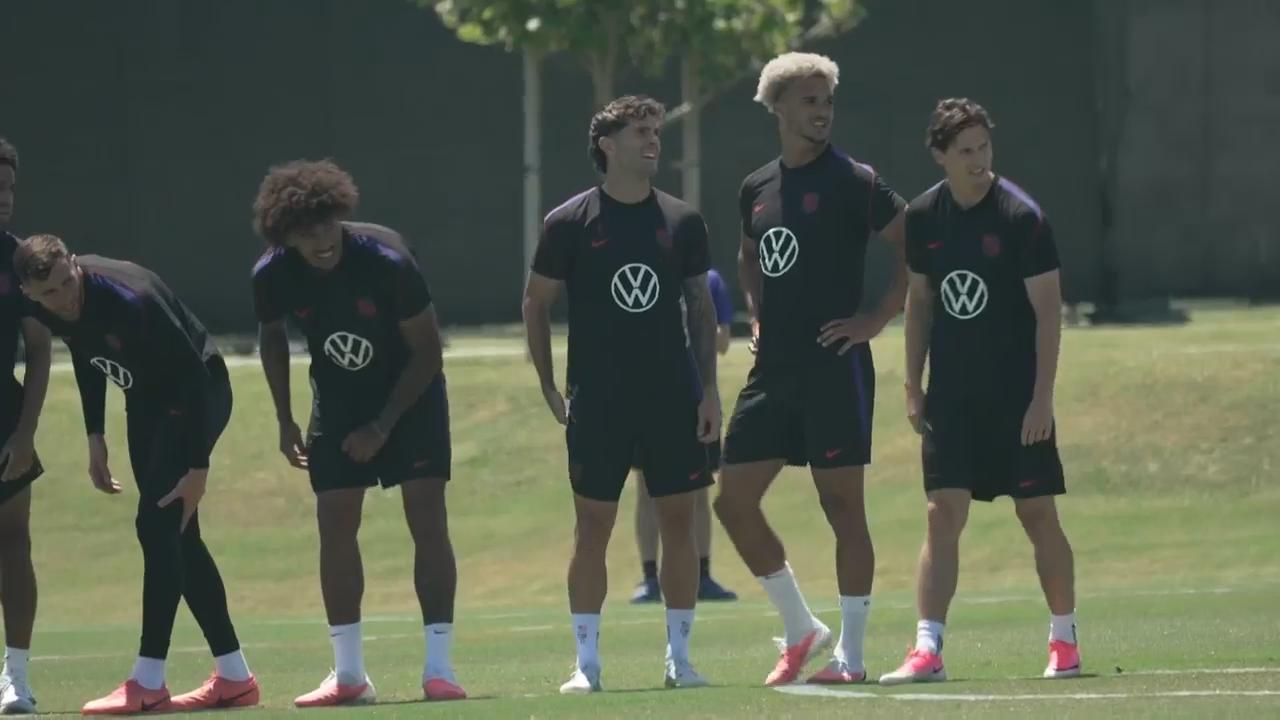 Co-hosts USA put through their paces ahead of final group game with Turkey