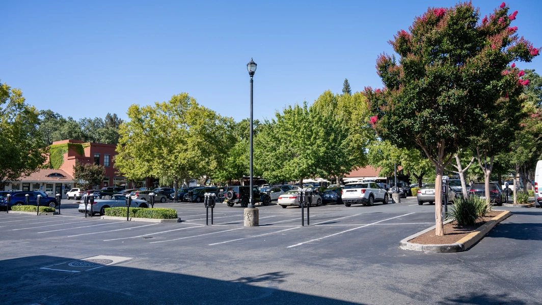 Parking lot businesses built from the ground up