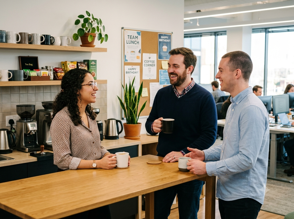 Psychology says people who take short breaks for tea, coffee or chats ...
