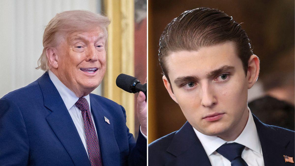 Donald Trump's son Barron called his father in panic after learning ...