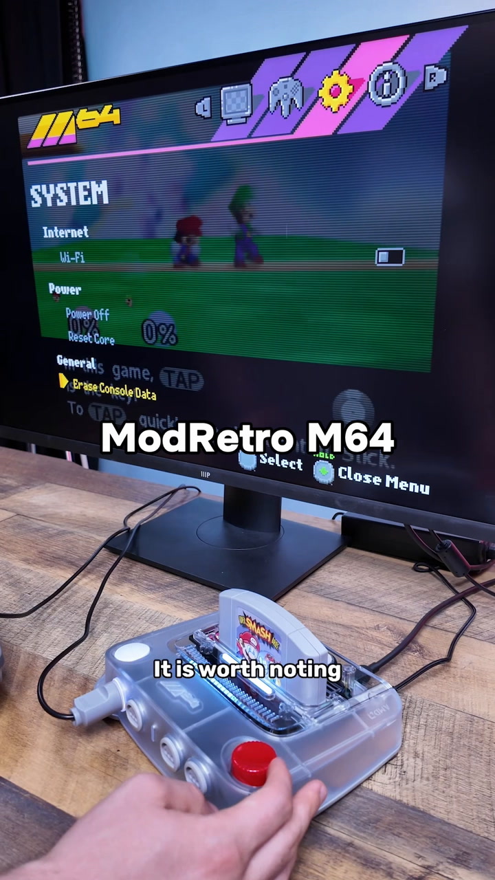 Playing N64 games in 4K with the ModRetro M64