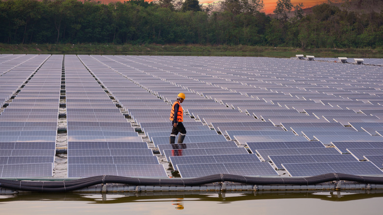 Australia's floating solar panels solve two resource problems at once