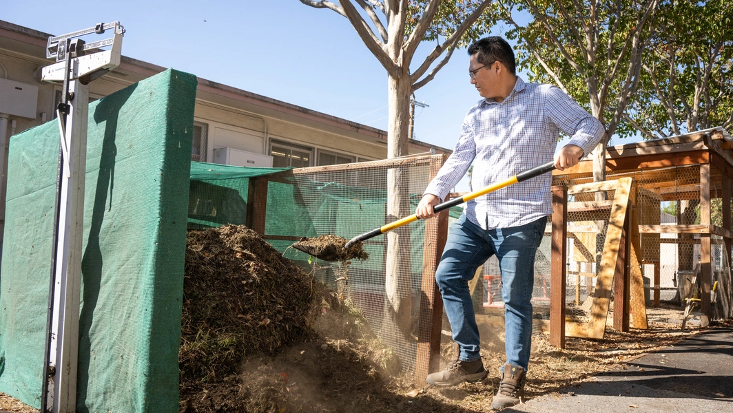 Nitrogen’s role in composting and soil health