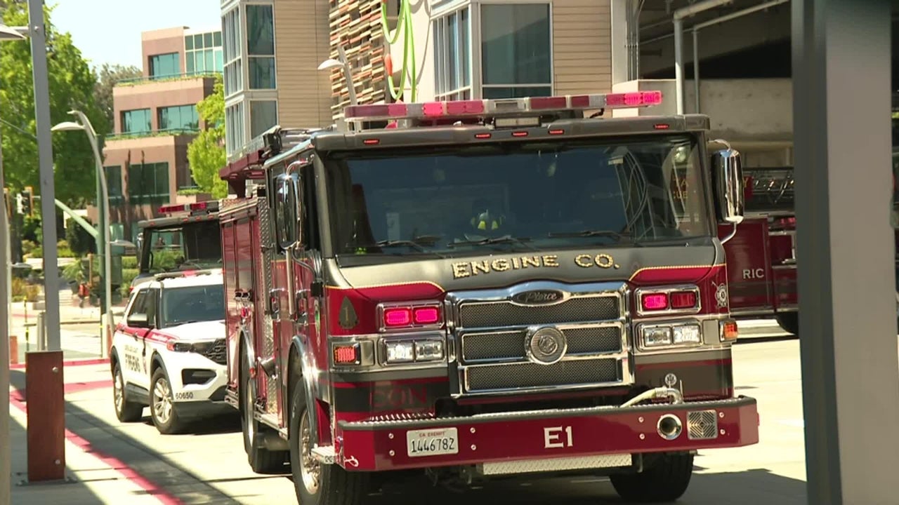 Watch: Emergency personnel at Walnut Creek BART station after person ...