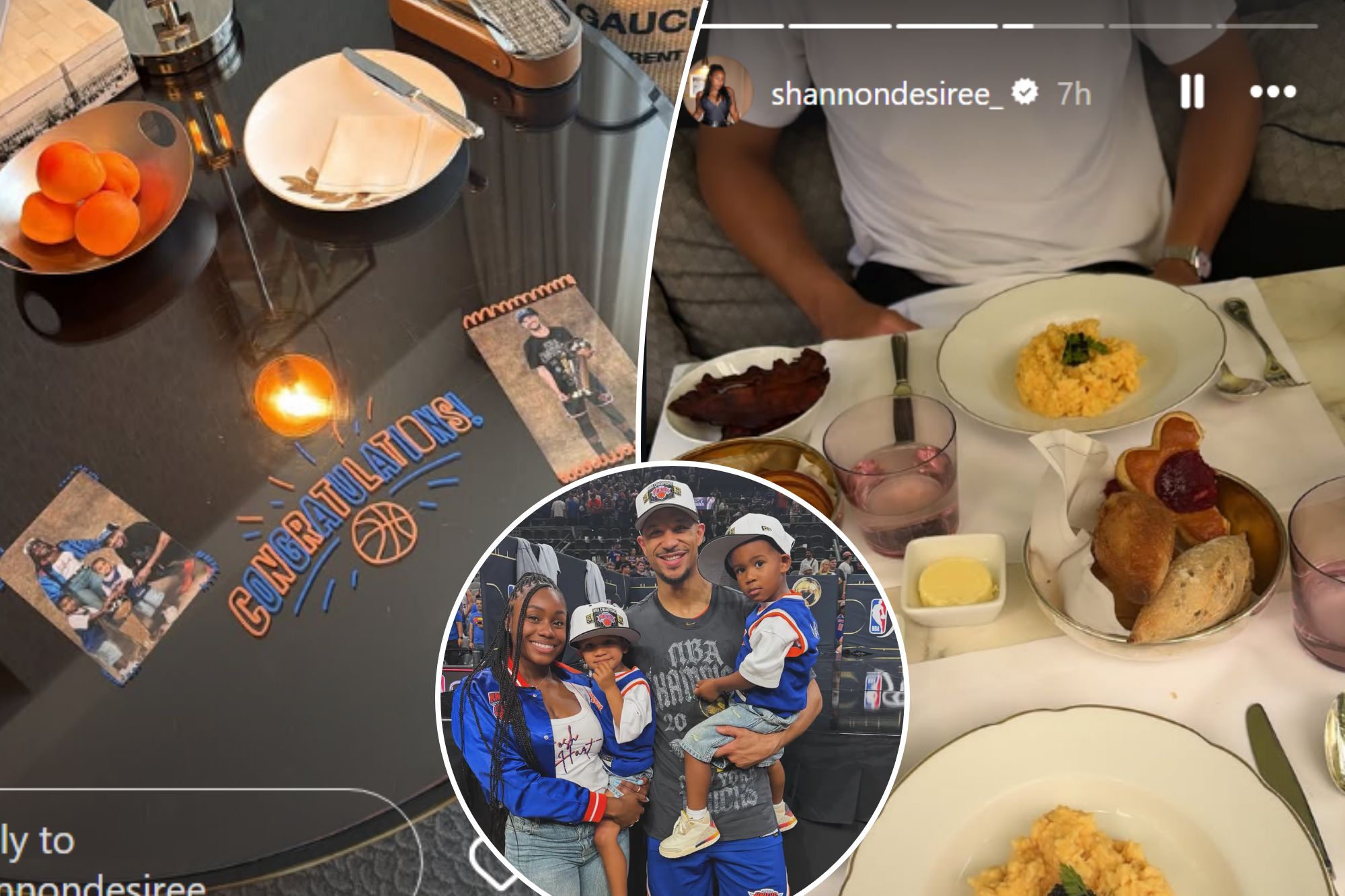 Josh Hart, wife jet off to Paris after Knicks championship parade frenzy