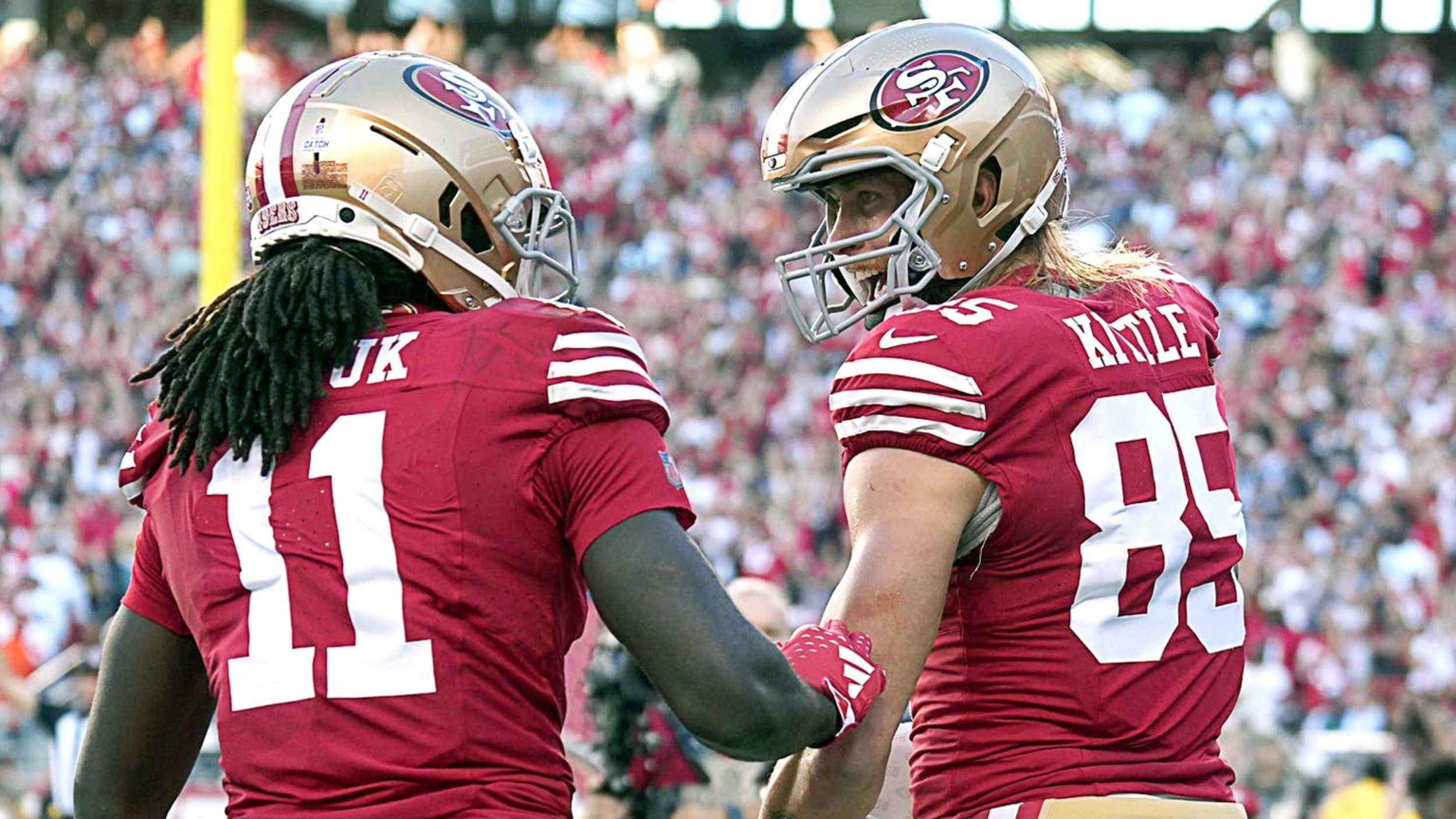 49ers' George Kittle shares candid thoughts on bizarre Brandon Aiyuk ...