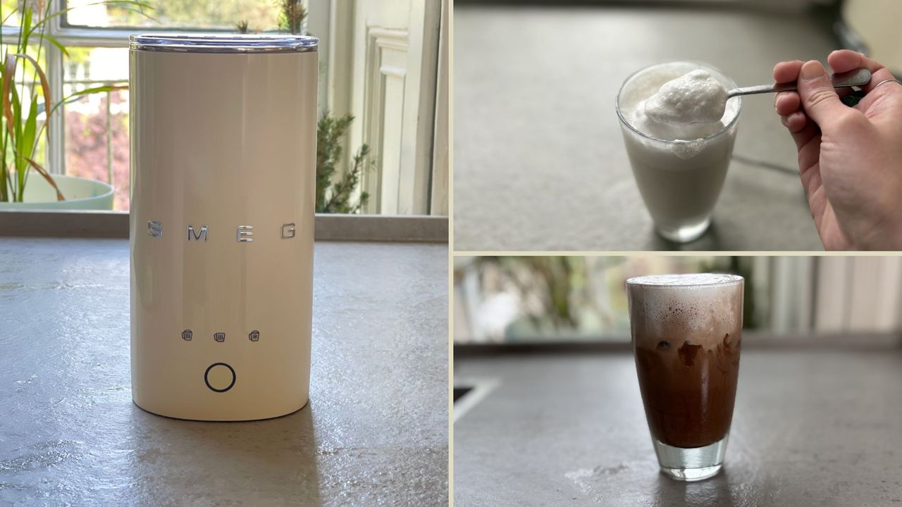 Smeg's mini milk frother is affordable luxury at its finest - every ...