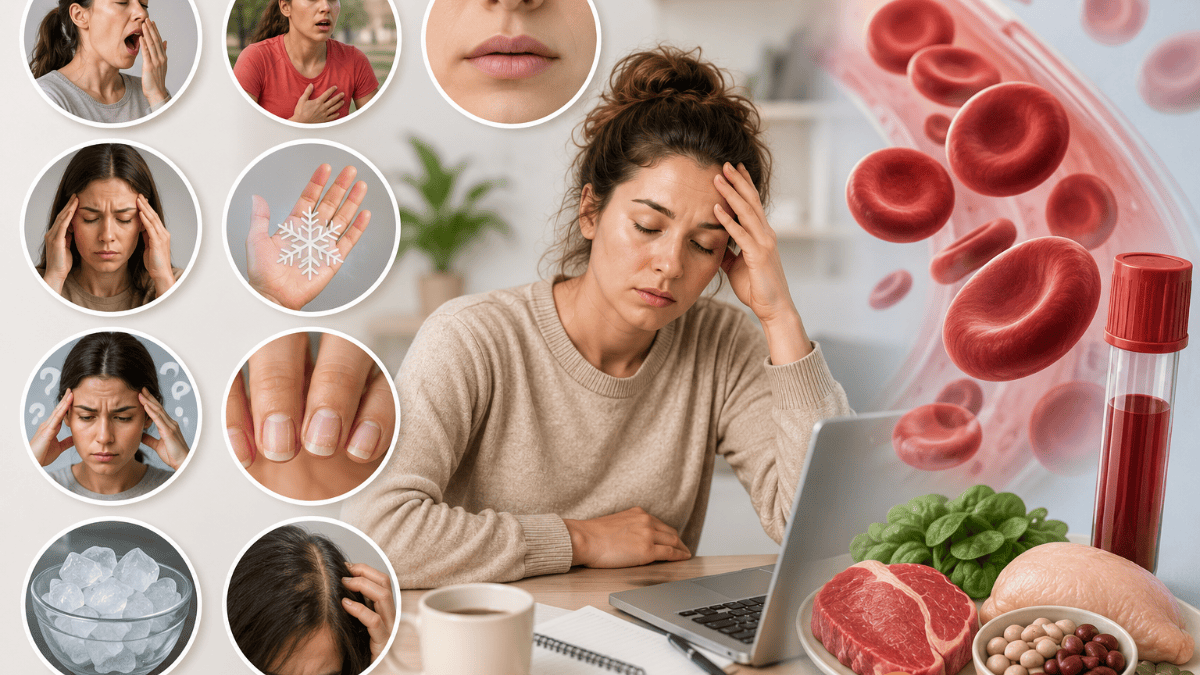 The hidden symptoms of iron deficiency many adults overlook until they ...