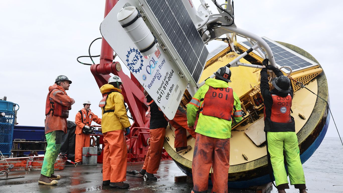 NSF halts plan to remove Oregon ocean monitoring buoys