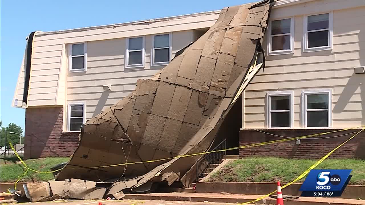 'Thought I was a goner': Tuttle man wakes up to loud boom before roof ...