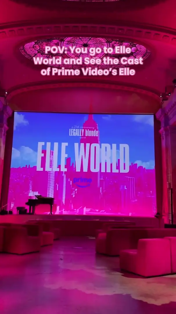 POV: You go to Elle World and see the cast of Prime Video’s Elle