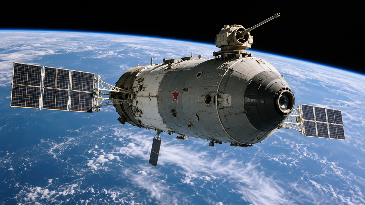 Russia's secret armed space stations were hidden in plain sight
