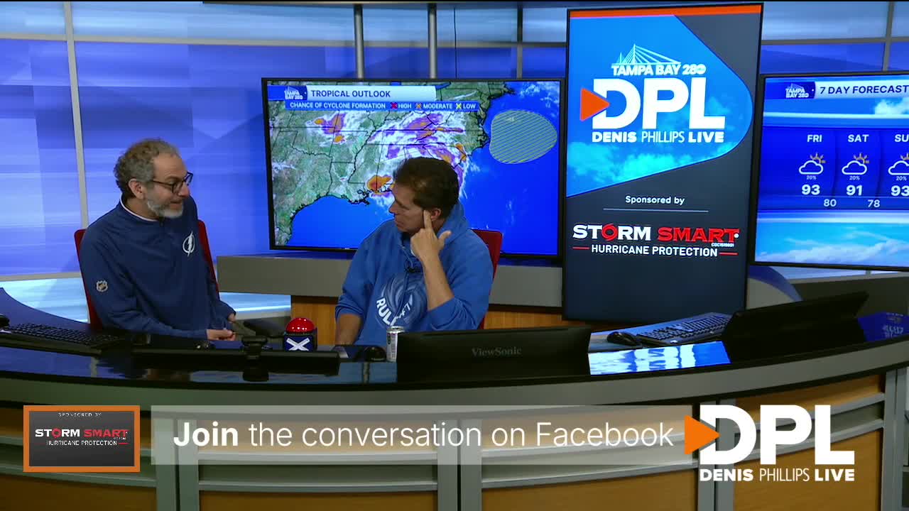 Tampa Bay Lightning radio play-by-play announcer stops by Denis ...