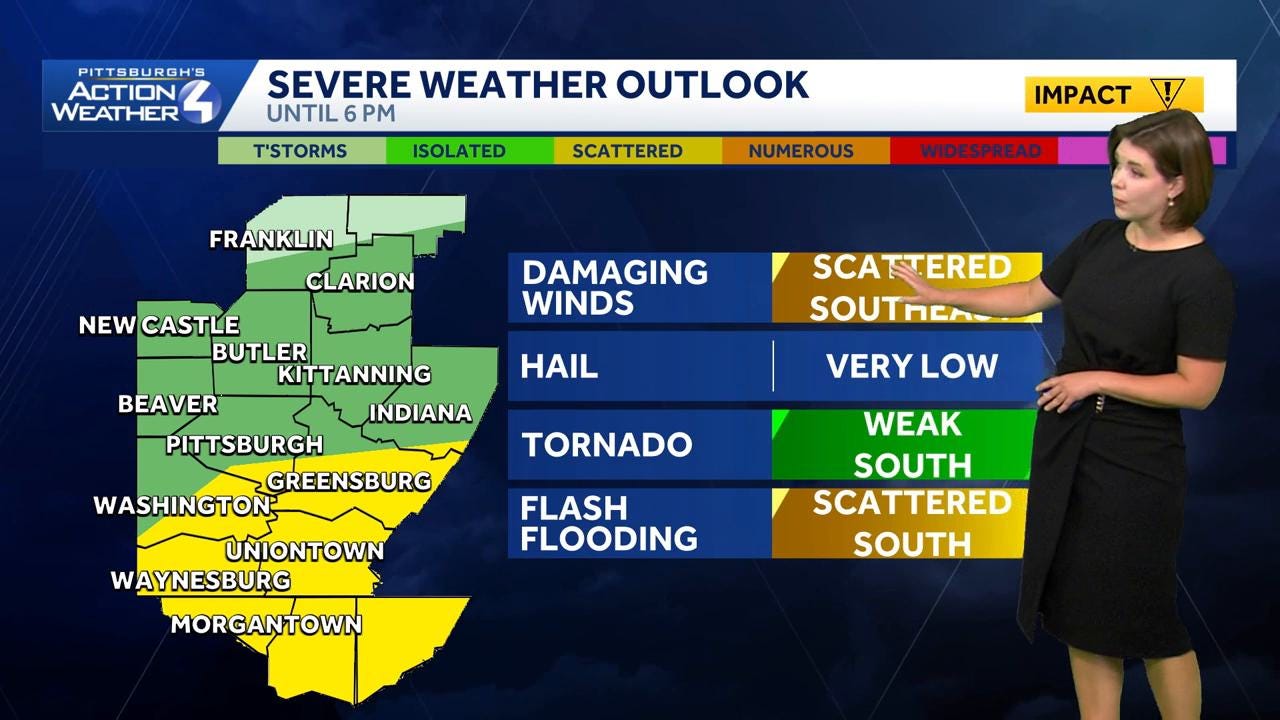 June 22 impact day: Flooding and strong storm threat this afternoon