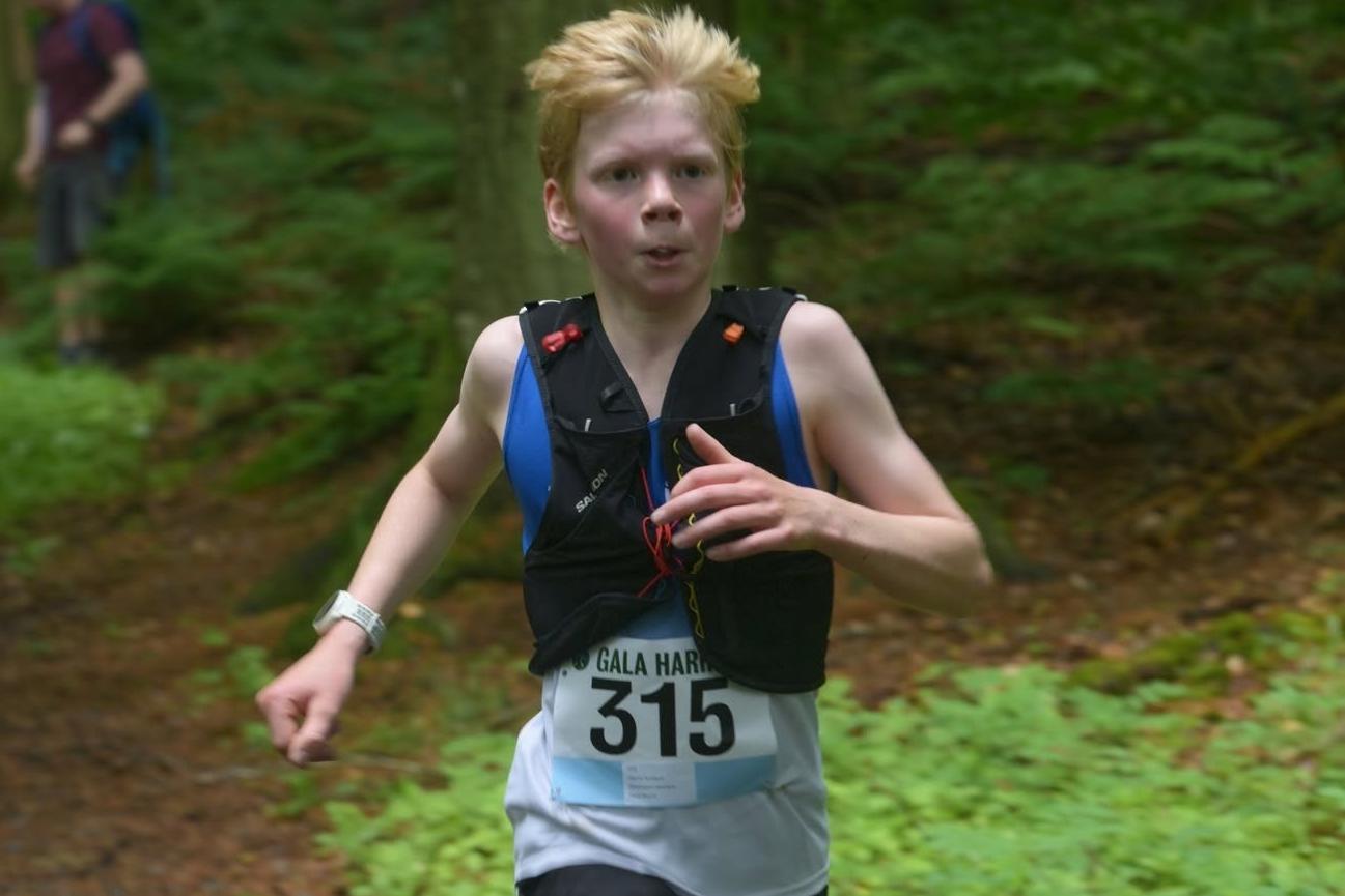 Gala Harriers Rowan and Freya Johnston, Ewan McCarthy and Gregor ...