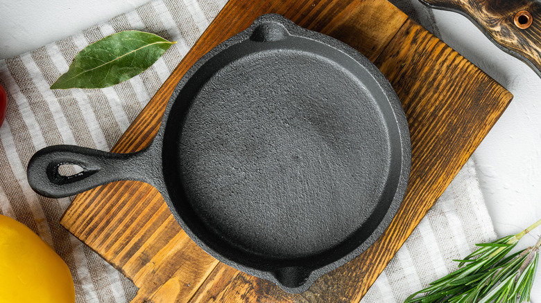 The old-school secret to a perfectly seasoned cast-iron pan