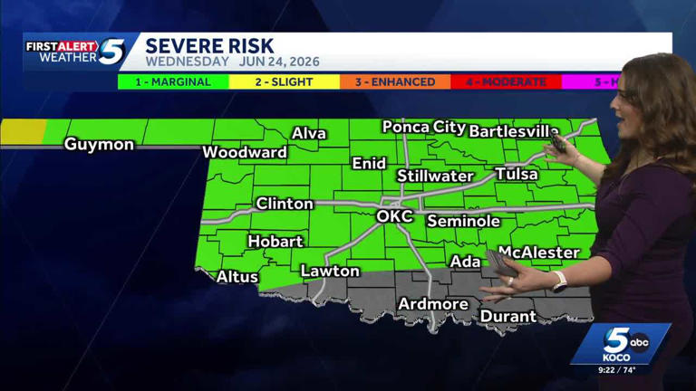 Timeline: Morning storms clearing out, but another severe weather risk ...