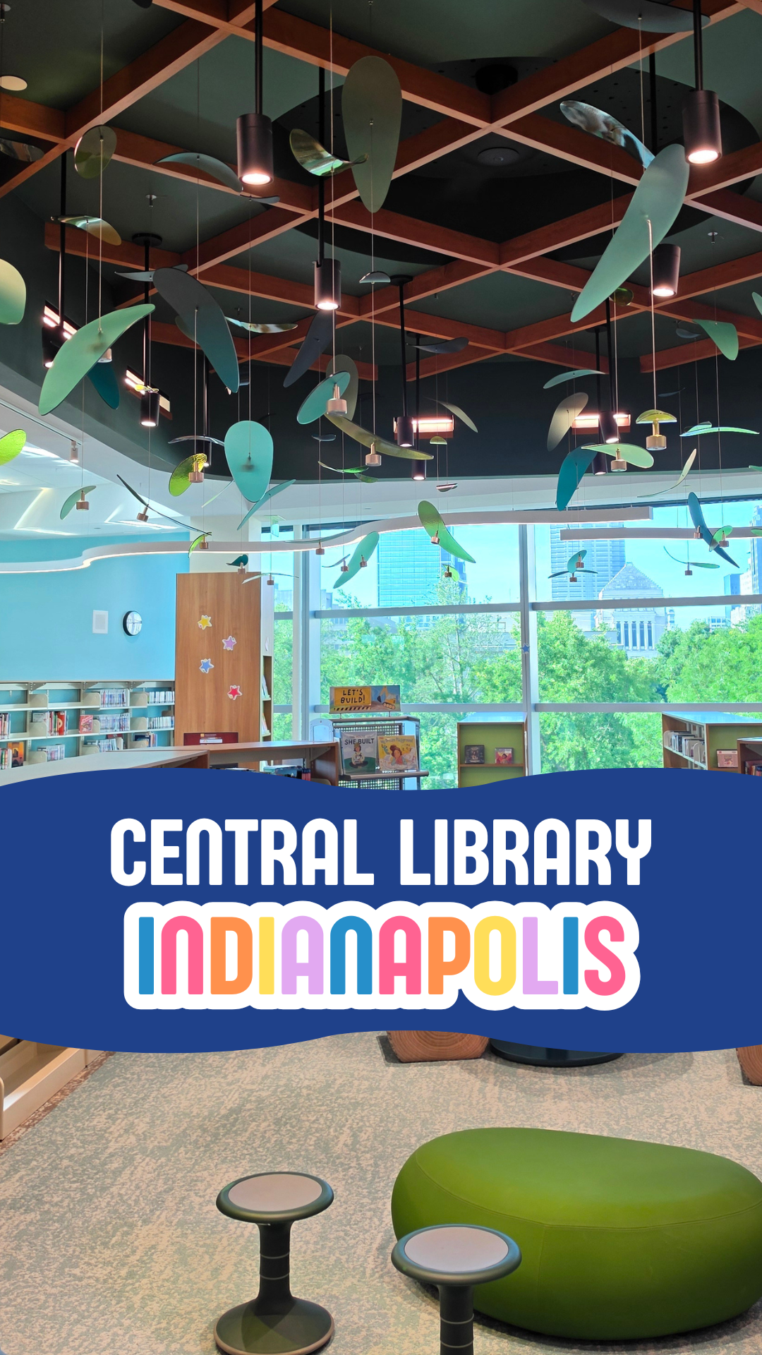 Central library remodel of Kid Central and Teen Central areas