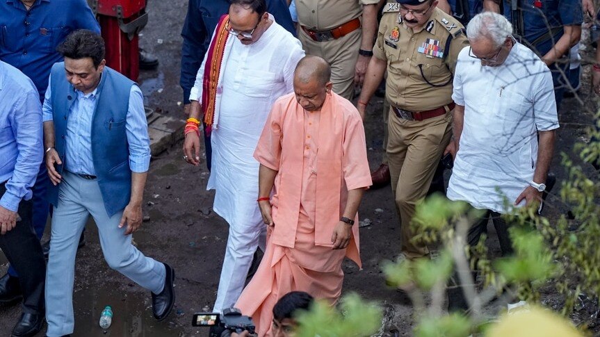 Yogi Adityanath promises action in Lucknow fire; Mamata Banerjee ...
