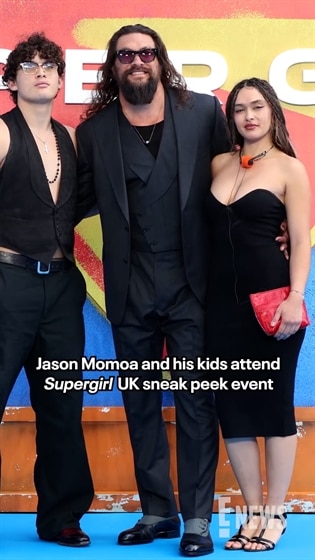 Jason Momoa was a true super dad for "Supergirl"