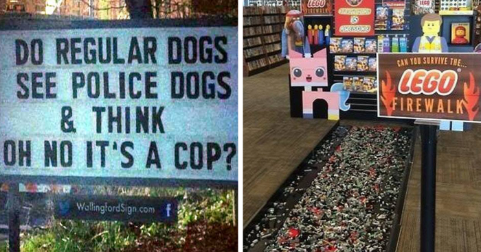 People shared 44 funny signs that are honestly pure comedy