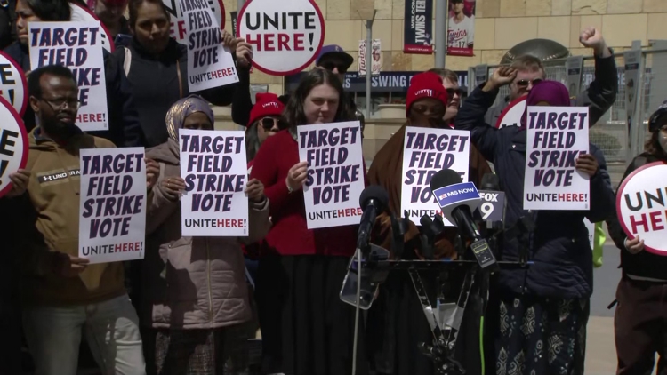 Some Target Field concession workers to strike during Monday night's ...