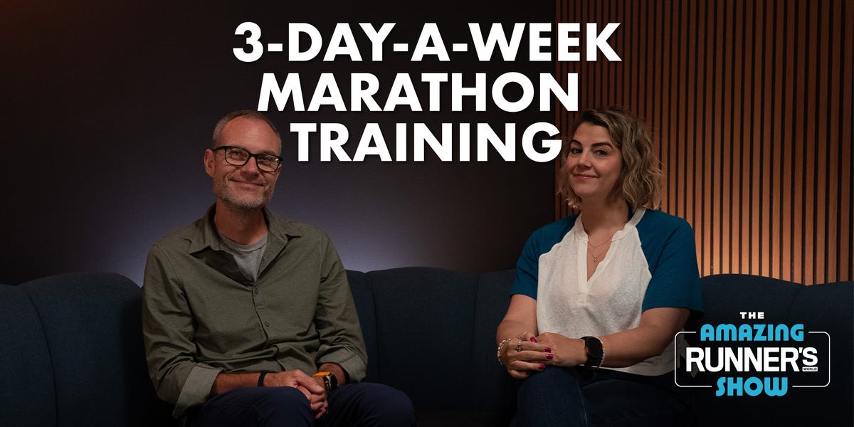 Run less, recover more, race better: The case for a 3-day-a-week ...