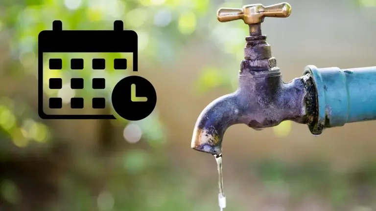 Corte de agua por nivel del Cutzamala: Este es el horario por colonia ...