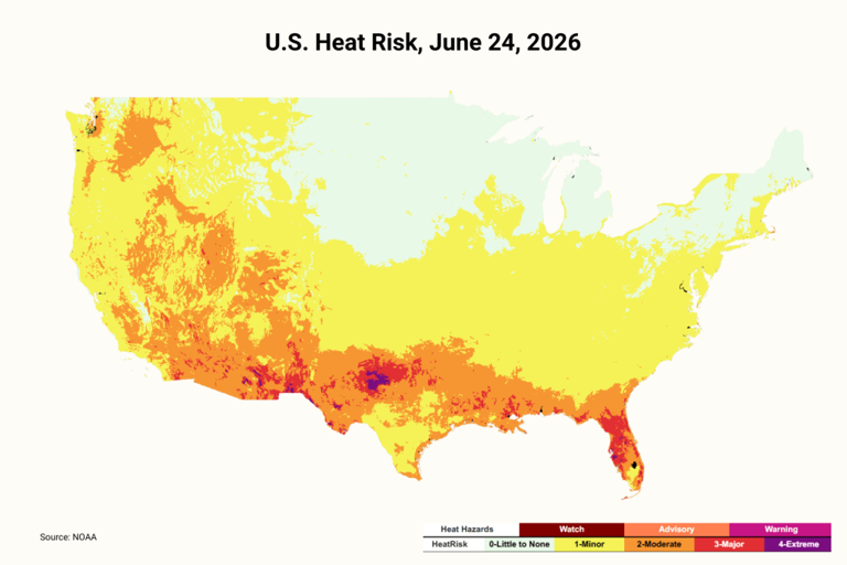 What is a heat dome? Ridge phenomenon bakes United States, Europe