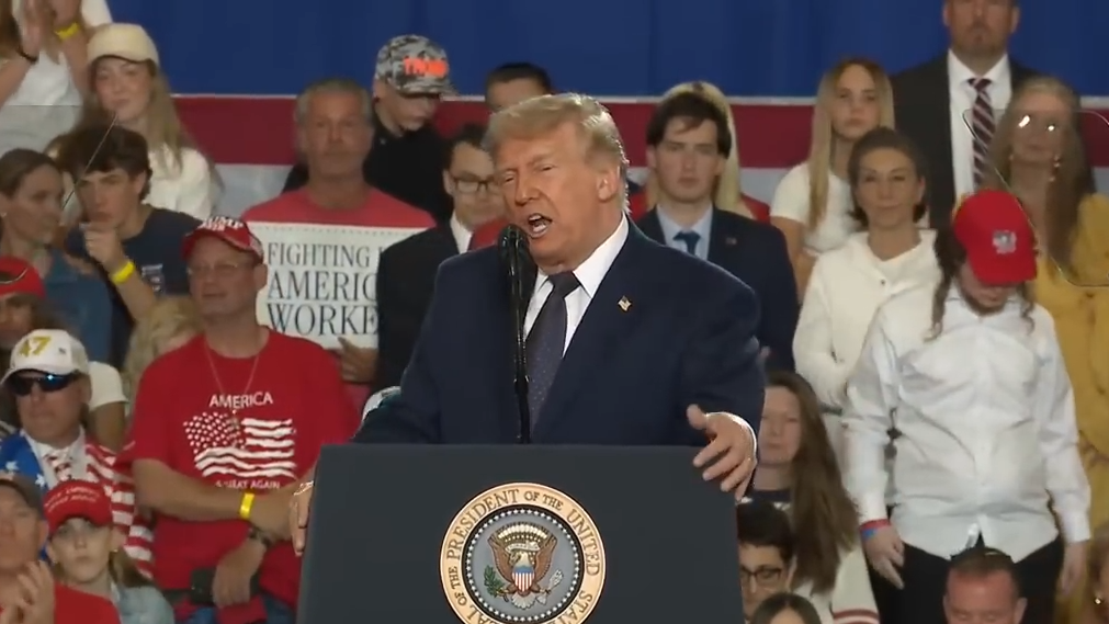 'Obama couldn't do well on it': Trump lies with a straight face as he ...