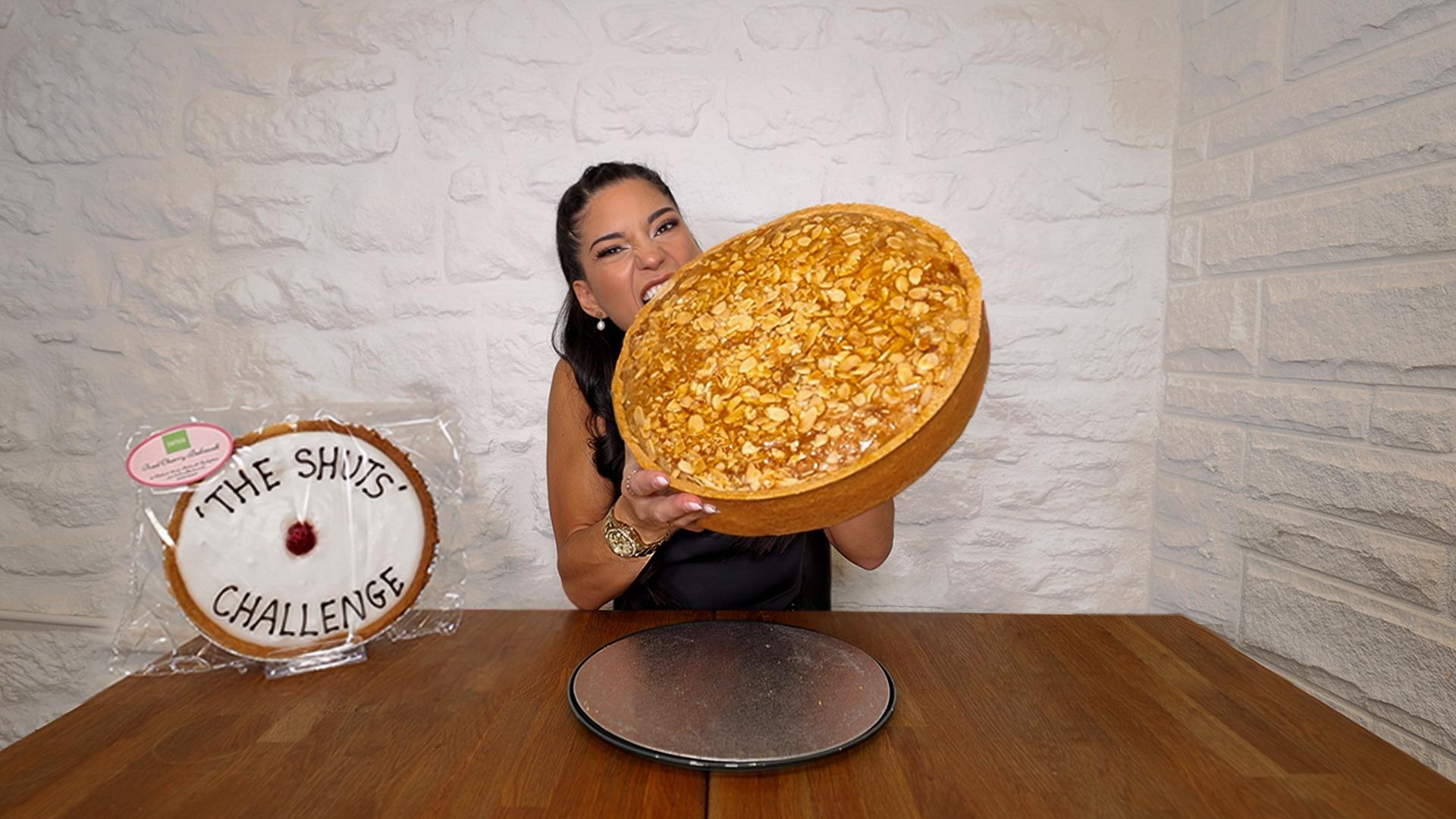 Could you eat a 12-slice Bakewell tart in 45 minutes? Guinness World ...