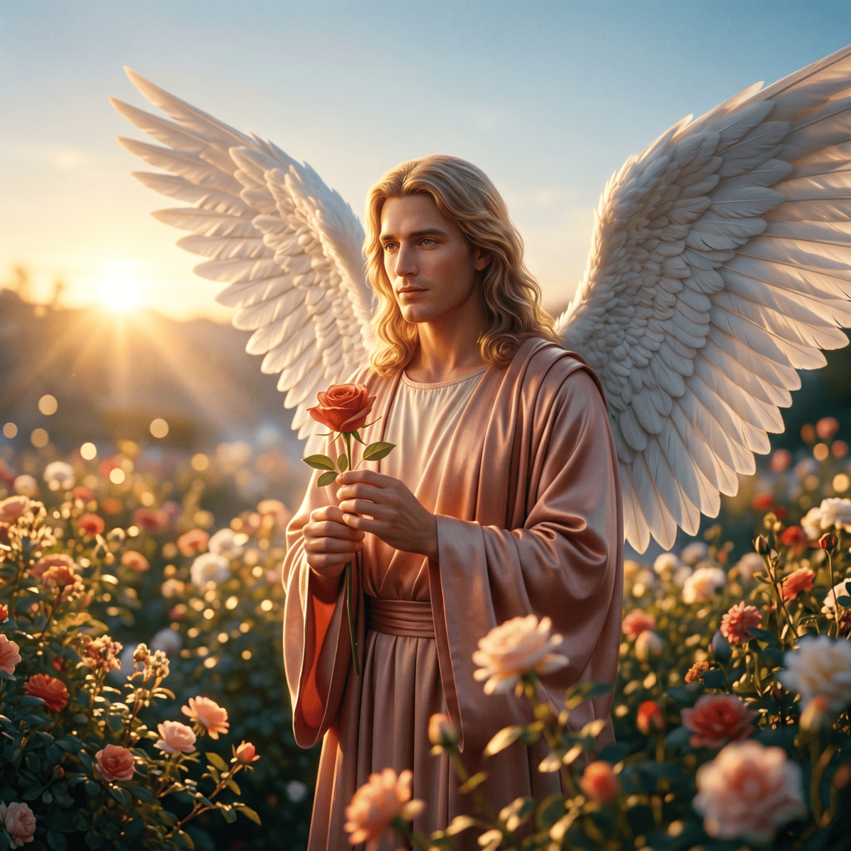 Which angel matches your favorite flower?