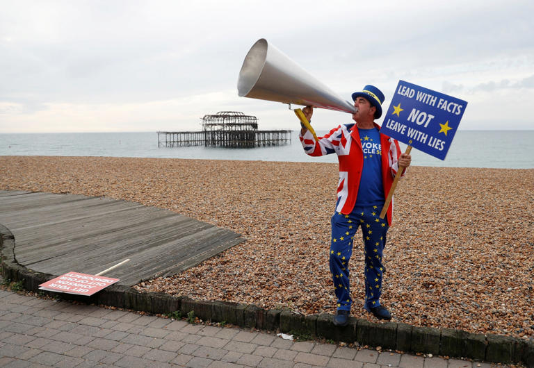 Stop Brexit man Steve Bray claims he was doing Sir Keir Starmer a ...