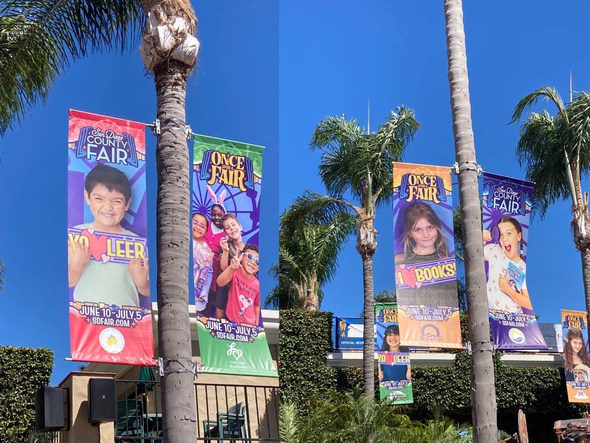 Over 600 residents featured on San Diego County Fair banners