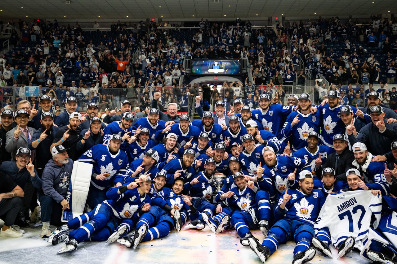 A long journey: Toronto Marlies, fans celebrate stunning AHL ...