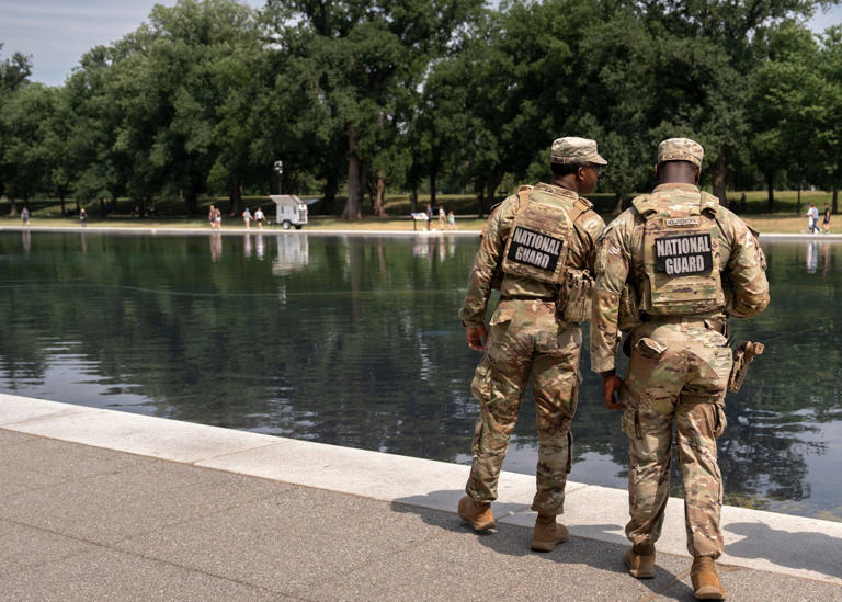 Disputed arrests of 'vandals' follow damage to Reflecting Pool in ...