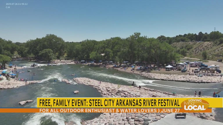 Make a splash at the Steel City Arkansas River Festival on June 27