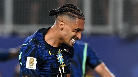 'He was crying': Raphinha's wife shares heartbreaking call after Brazil ...