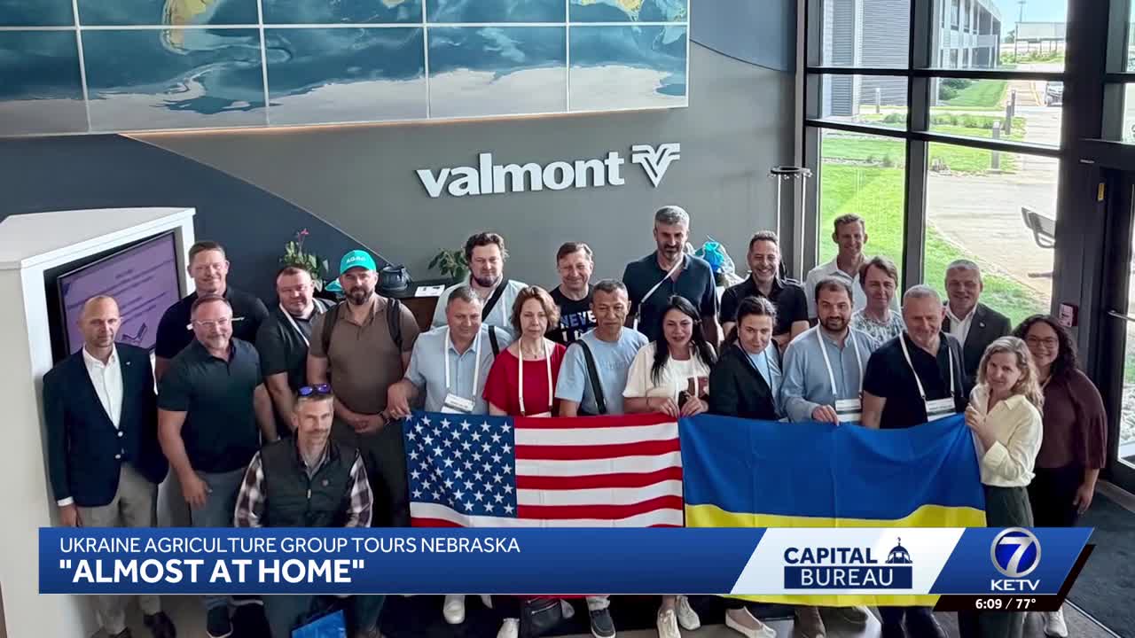 Ukrainian farm leaders visit Nebraska to study technologies, build ...