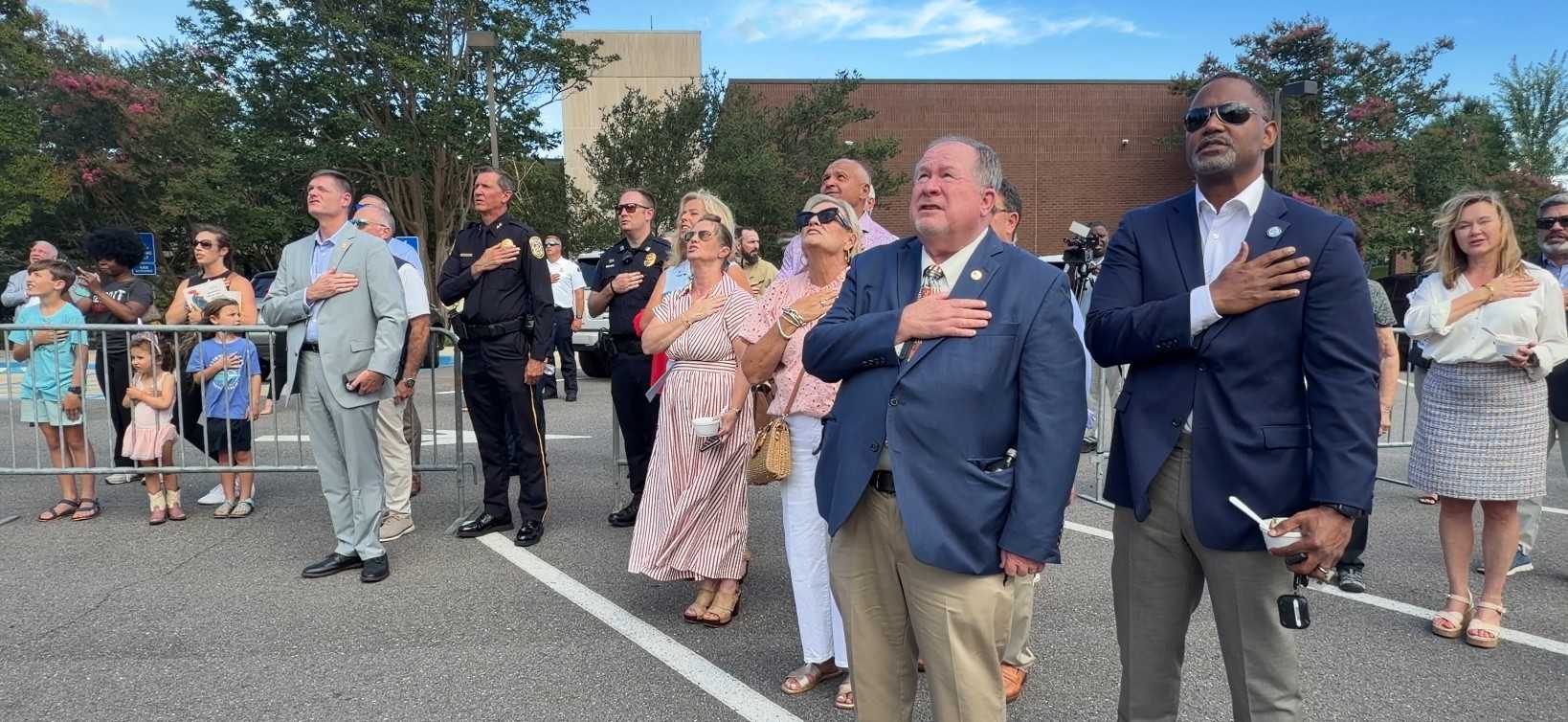Hoover kicks off America’s 250th anniversary celebrations with flag ...