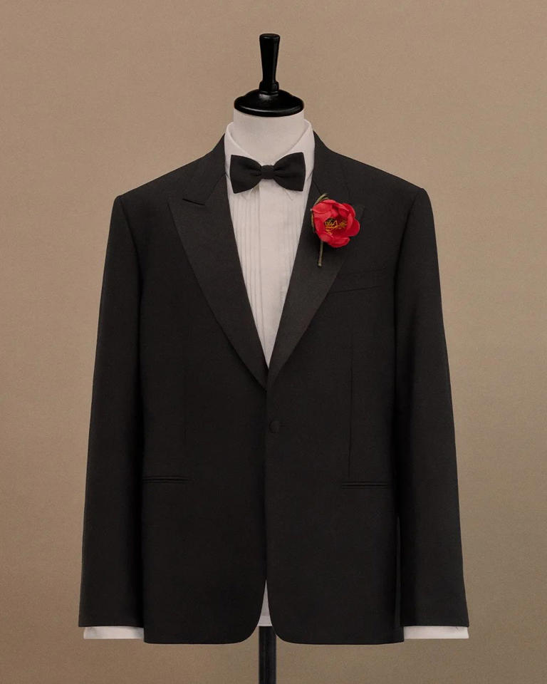 Callum Turner saved his best wedding suit for last