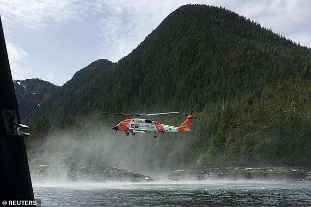 US Coast Guard members rushed to hospital after Alaska helicopter crash