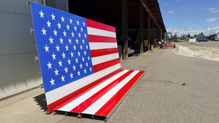 Idaho Transportation Department to install new American flag display ...