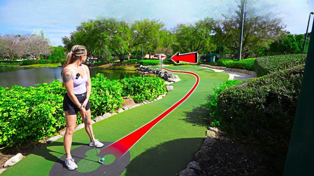 Playing the world’s hardest mini golf course