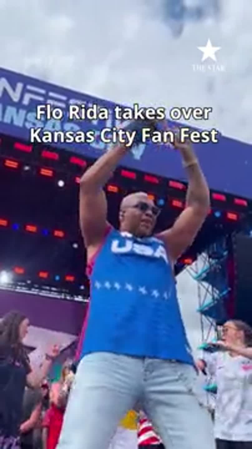 Flo Rida takes over Kansas City Fan Fest