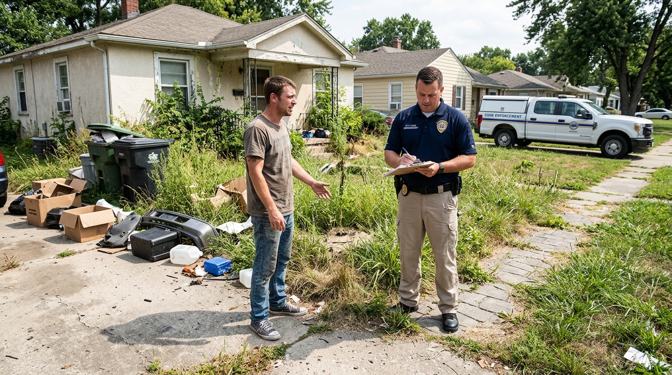 The worst yard yet transformed (after code enforcement intervened)