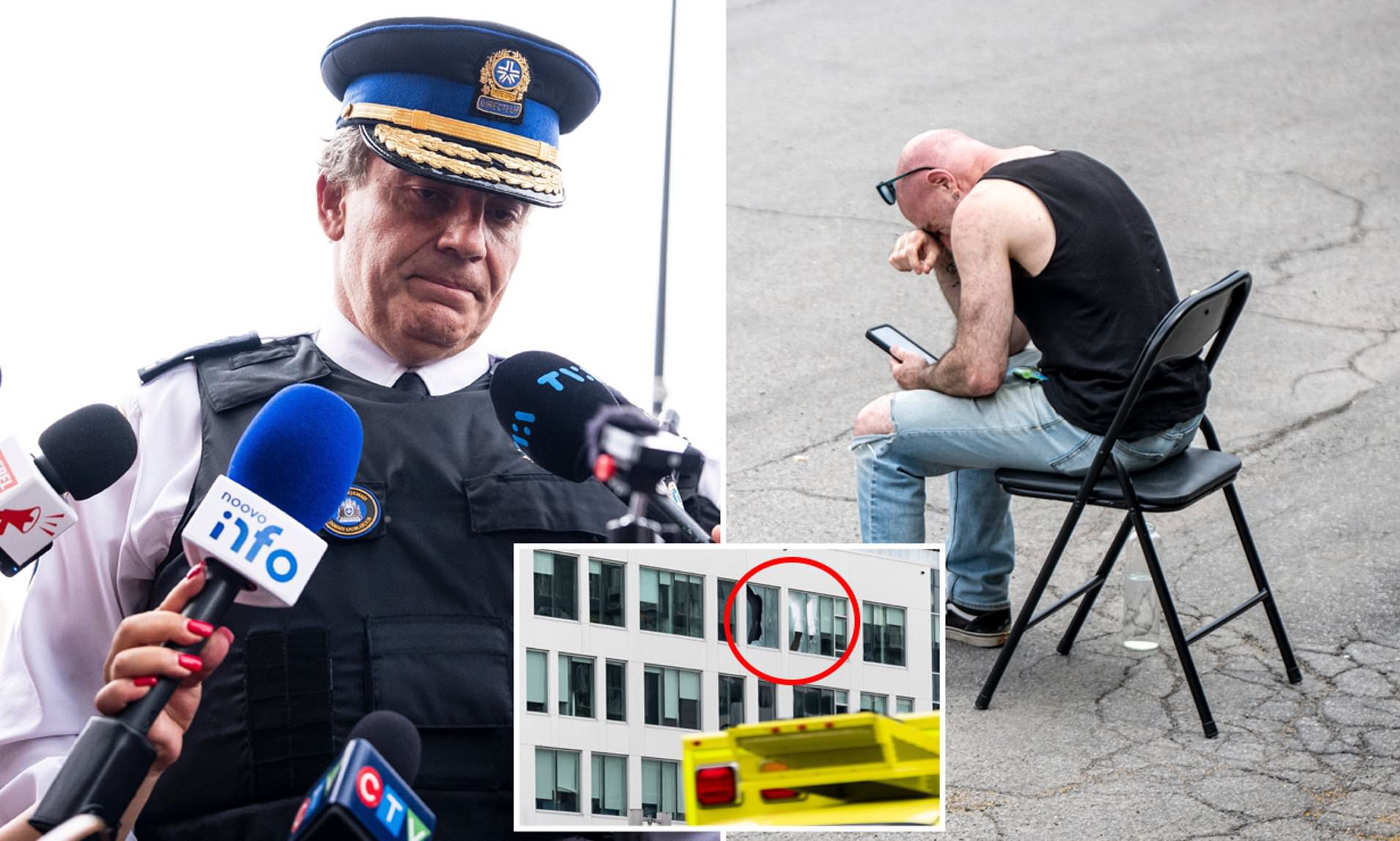 Officer and civilian are killed after Montreal gunman opens fire at ...