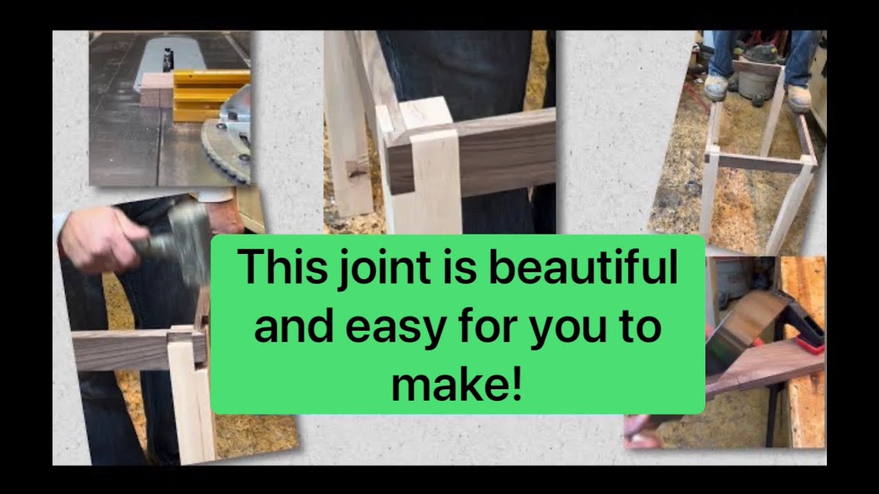 Building a stunning table frame with the Malaysian tangram joint ...