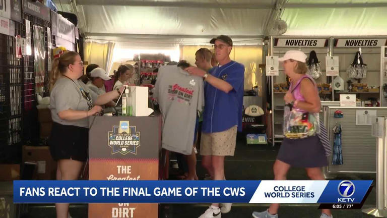College World Series title game draws passionate fans from North ...