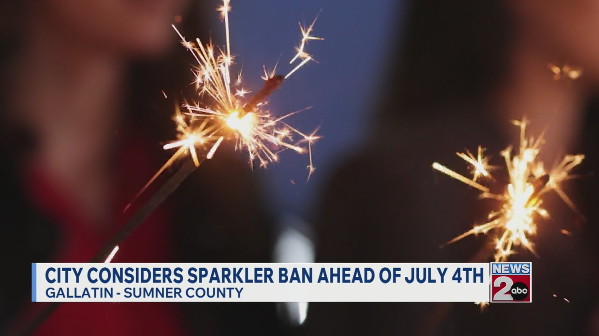 Gallatin considers sparkler ban ahead of Fourth of July